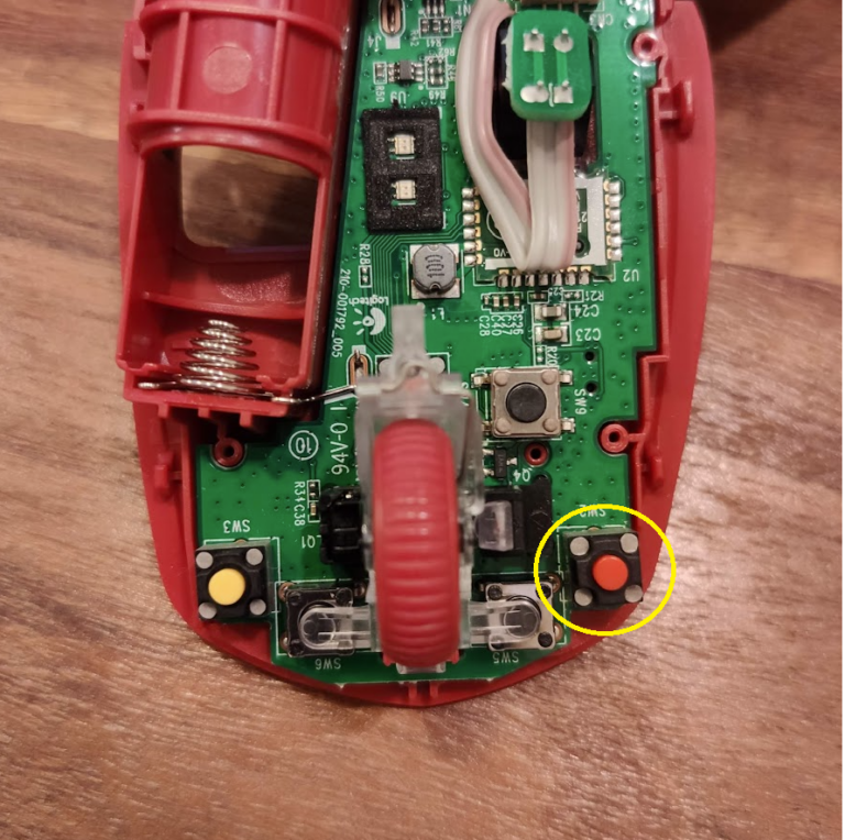 ロジクール M590 マウス修理（左クリック異常） | rs-techdev