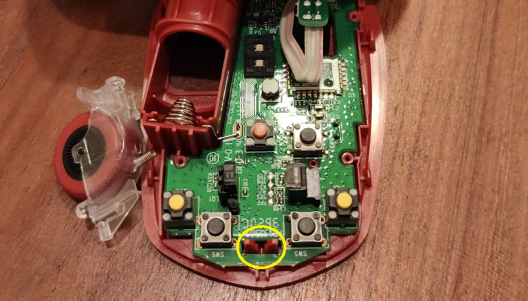 ロジクール M590 マウス修理（左クリック異常） | rs-techdev